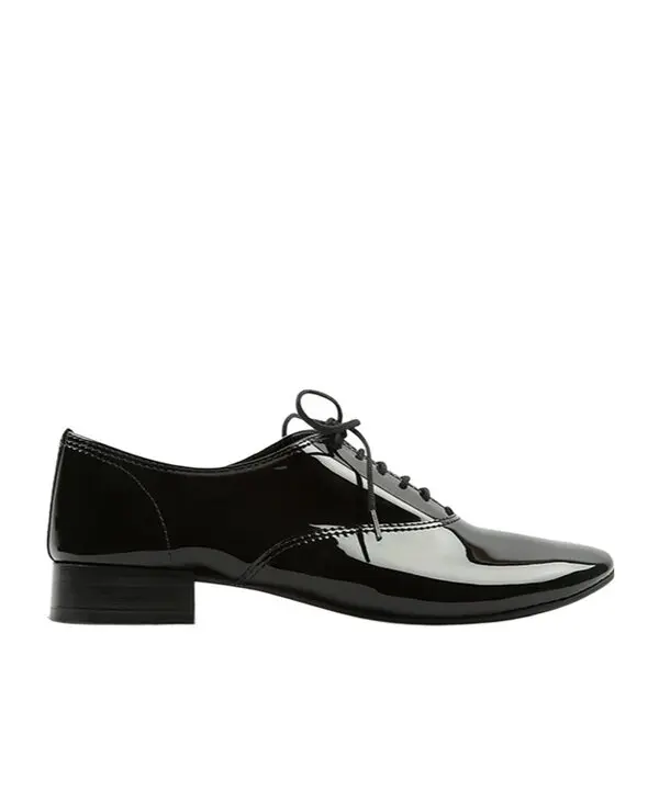 Repetto Patent Leather Lace-up Oxfords