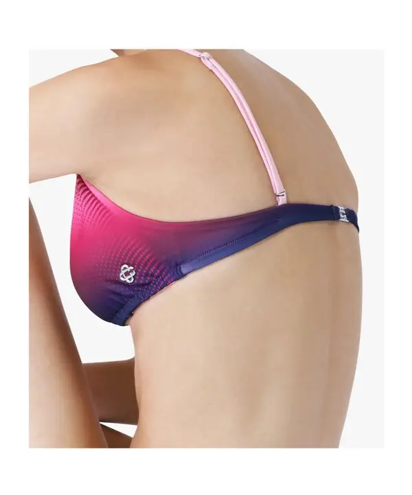 Casablanca Gradient Effect Bikini Top - Red