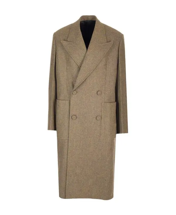 Givenchy Oversized Double-breasted Long Coat
