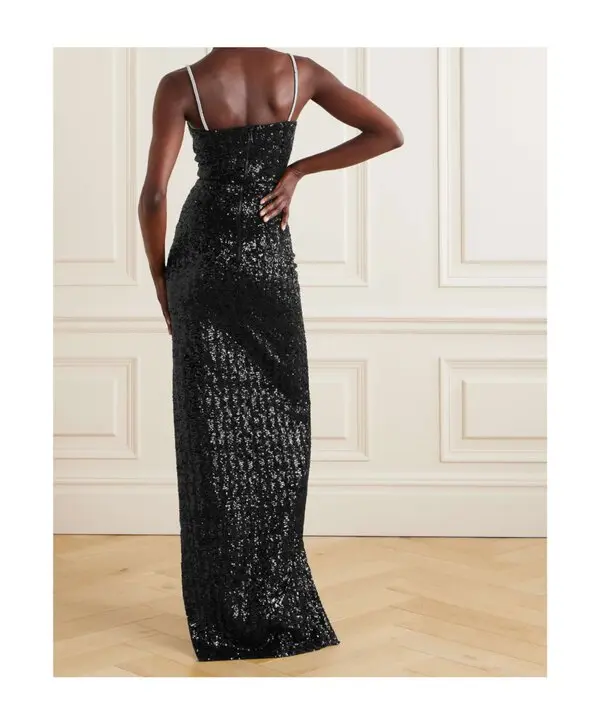 Balmain Sequin Embellished Maxi Dress