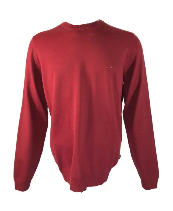 Hugo Boss Round Neck Sweater - Red