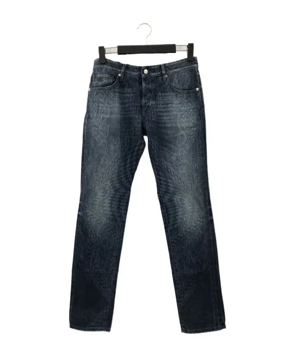 Just Cavalli Faded Details Denim Trousers