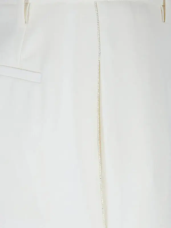 Fabiana Filippi Tailored Wide-leg Pants - White
