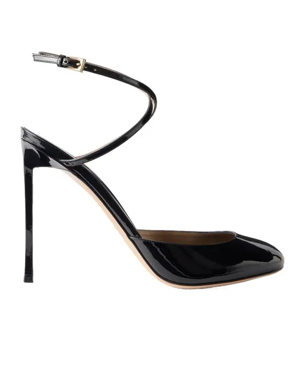 TOM FORD Patent Leather Ankle-strap Pumps