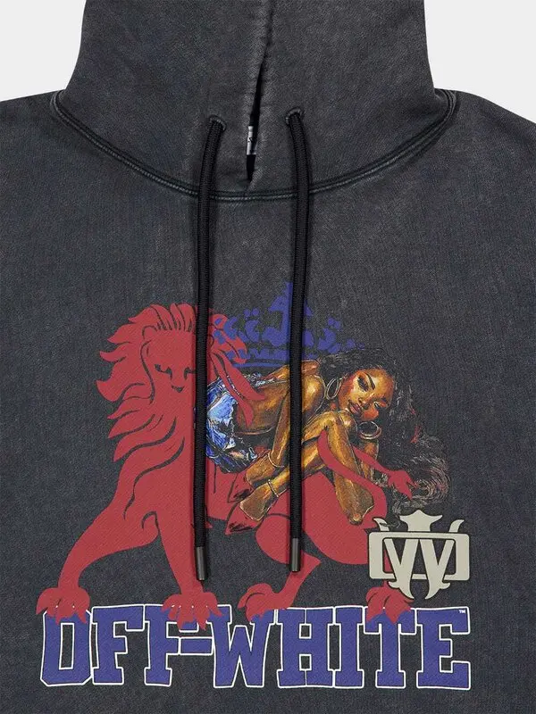 Off-White Mareado" Hoodie With Graphic Print