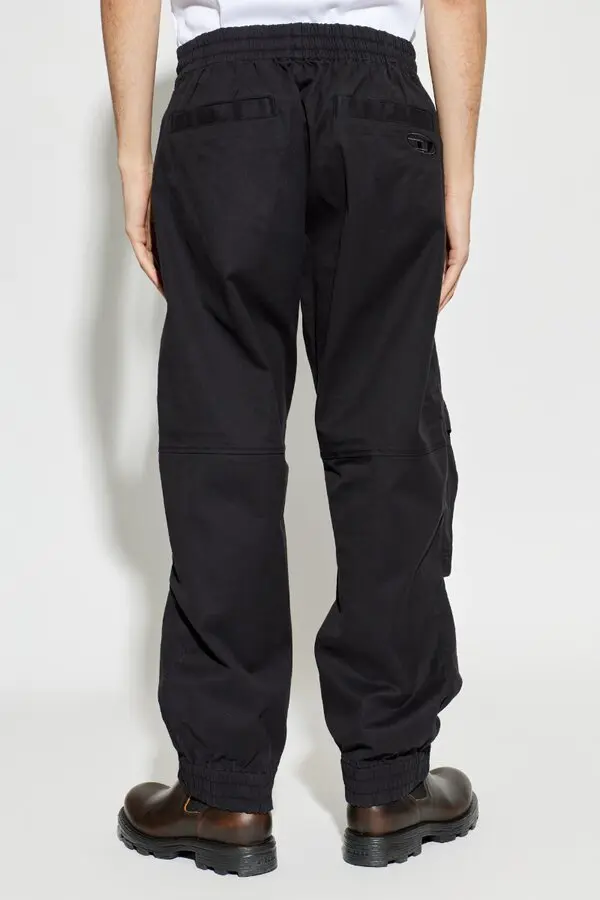 DIESEL® Elasticated Waistband Cargo Trousers