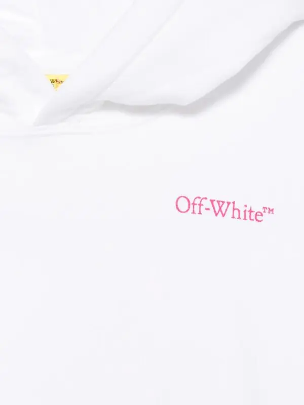 Off-White Logo Print Hoodie