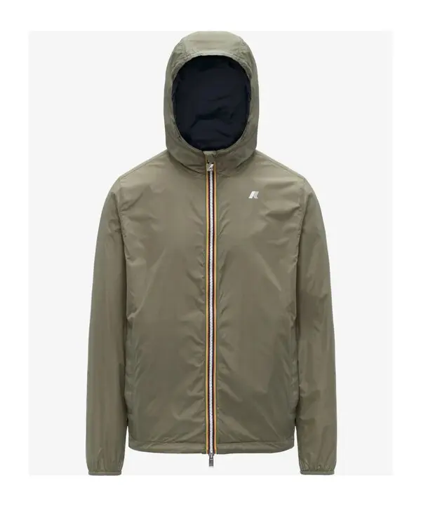 K-WAY Packable Hooded Jacket - Black