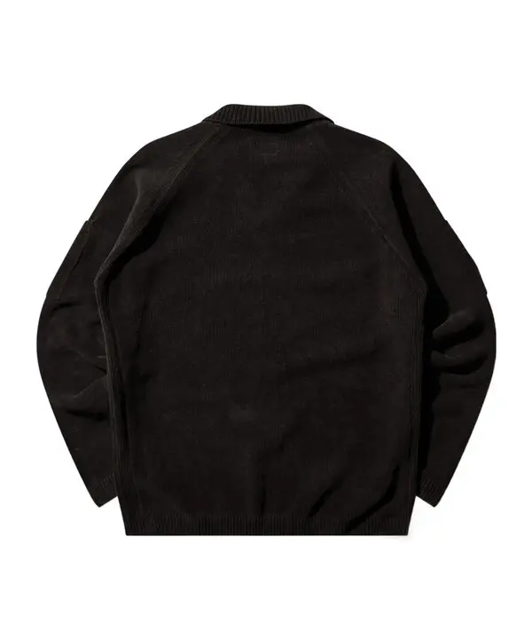 C.P. COMPANY Polo Collar Lens Knitted Sweater