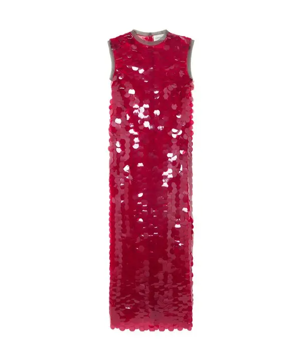 16Arlington Tovia Sequined Stretch-tulle Midi Dress
