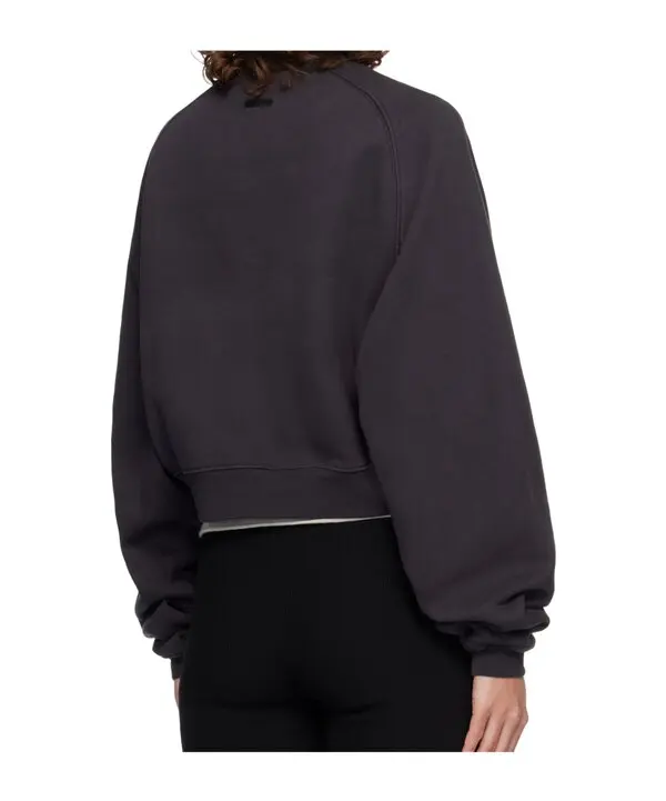Fear Of God Logo Cropped Sweatshirt