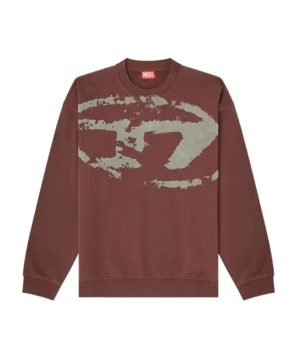 DIESEL® S-boxt-n5 Sweatshirt - Brown