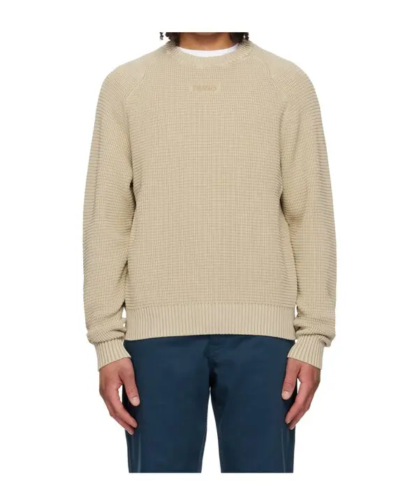 Hugo Boss Long Sleeve Ribbed Crew Neck Sweater