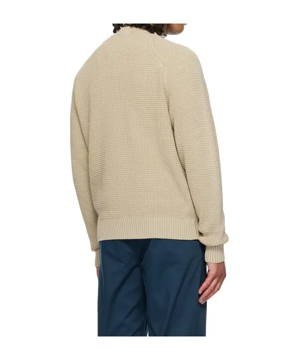 Hugo Boss Long Sleeve Ribbed Crew Neck Sweater