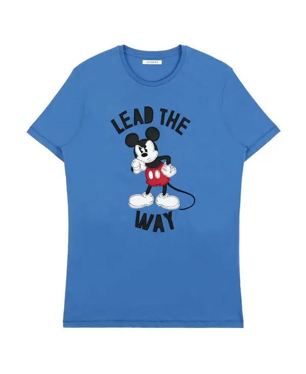 Iceberg Printed T-shirt - Blue