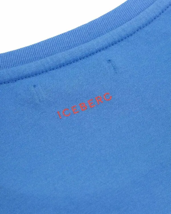 Iceberg Printed T-shirt - Blue