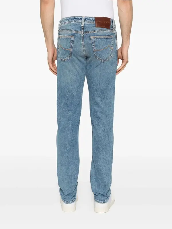 Jacob Cohen Button-up Jeans With Classic Five-pocket Design