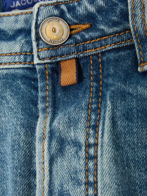 Jacob Cohen Button-up Jeans With Classic Five-pocket Design