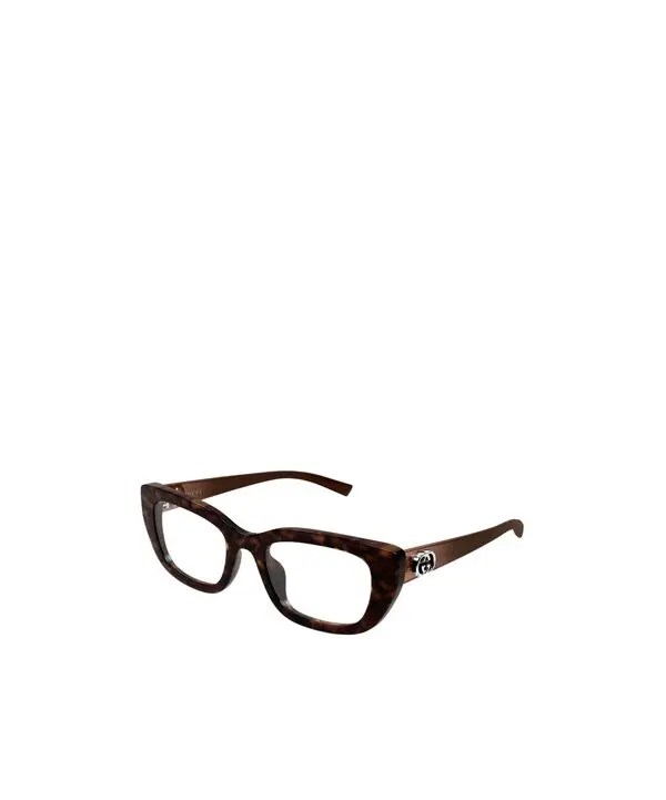 Gucci Interlocking G Cat Eye Eyeglasses - Black
