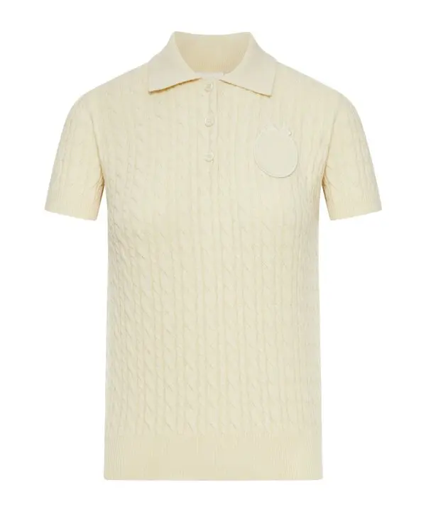 Dior Short Sleeve Polo Sweater - No