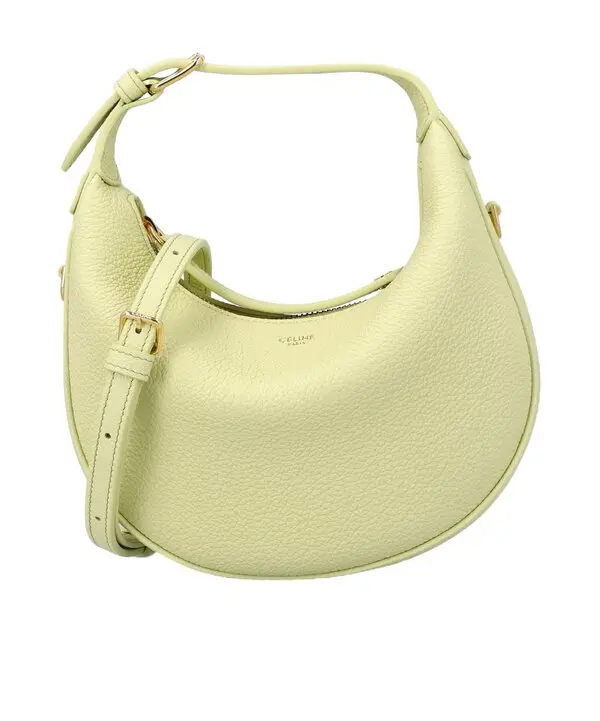 Celine Teen Lulu Grained Calfskin Bag - Nude