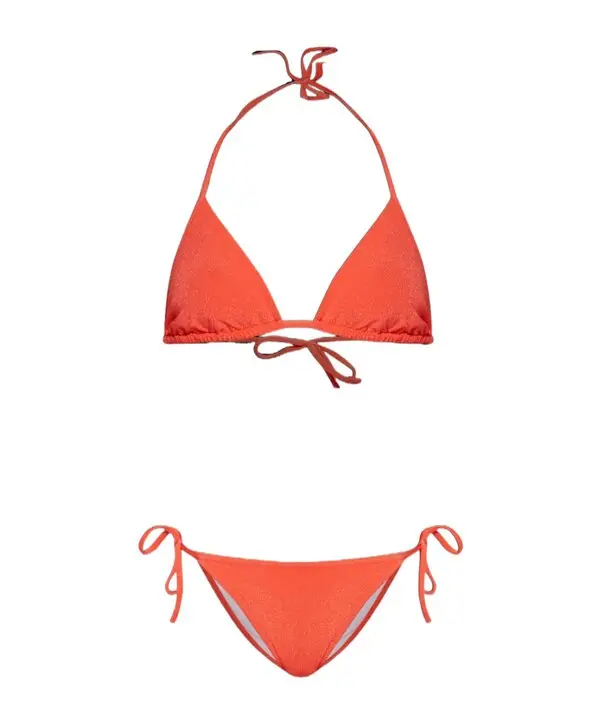 Balmain Two Piece Swimsuit - Orange