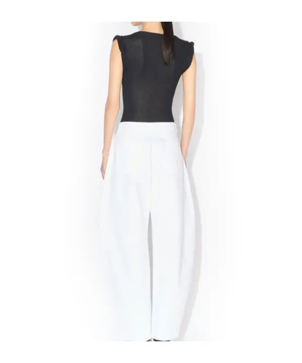 Alaïa Ribbed Jersey Bodysuit