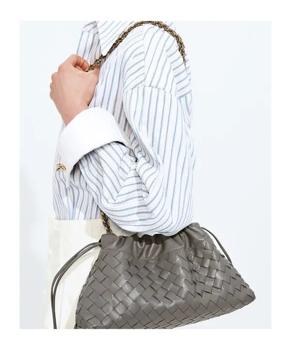 Bottega Veneta Pouch Bag - Basalt