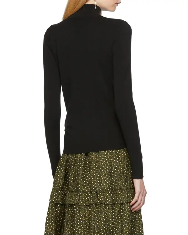 Chloé High Neck Pullover With Cut-out Detail