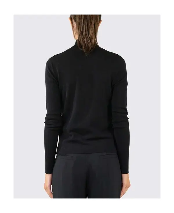 Chloé High Neck Pullover With Cut-out Detail