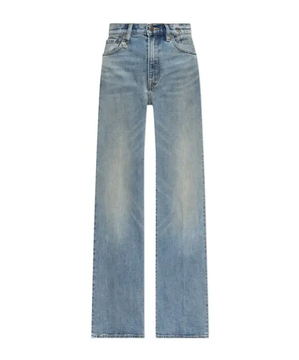 R13 Charlotte High-rise Flared Jeans - Gray