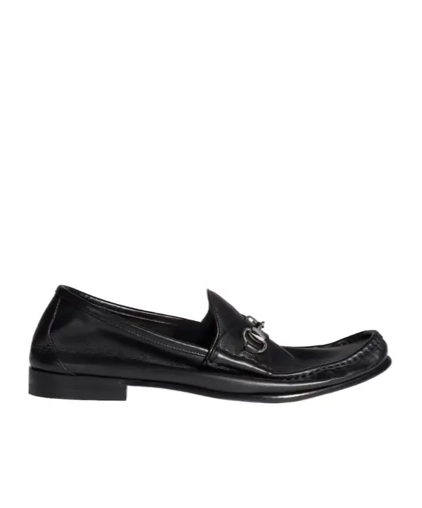 Gucci Lugano Horsebit Loafers - Black