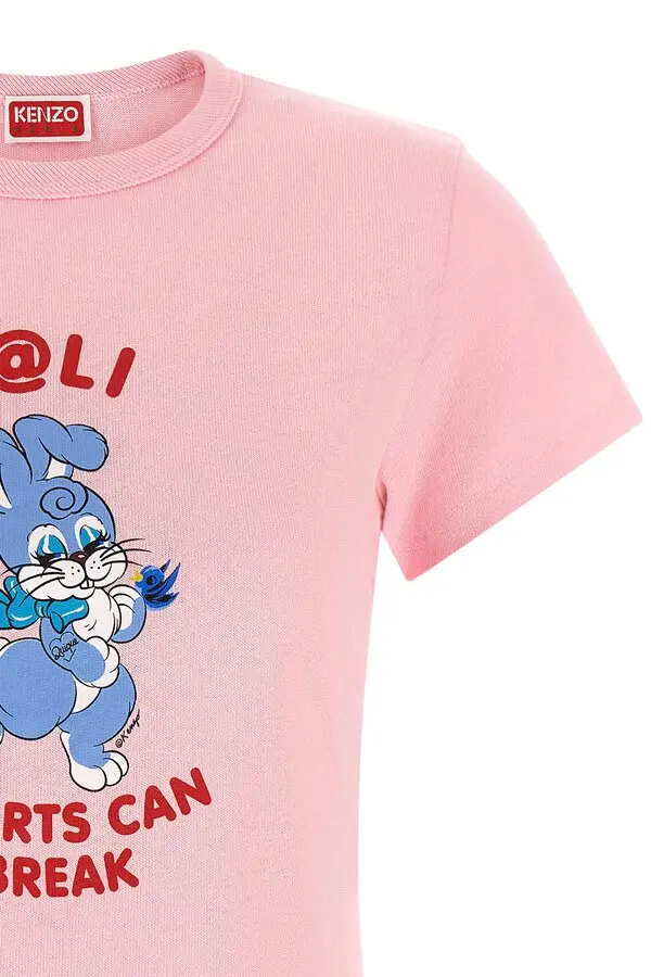 Kenzo Graphic T-shirt - Pink