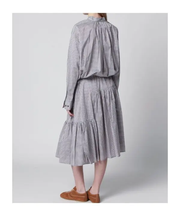 Dries Van Noten Striped Shirt Dress