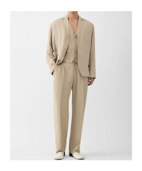 Jacquemus Pleated Straight-leg Trousers
