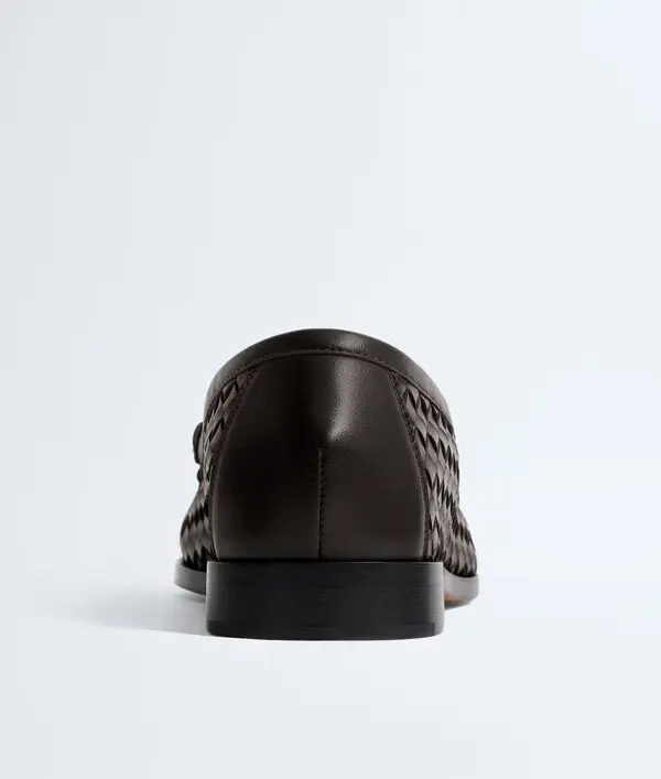 Bottega Veneta Silenzio Braided Loafers - Espresso