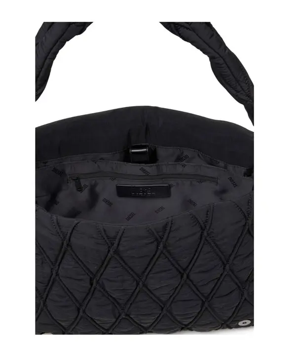 DIESEL® Quilted Shoulder Bag With Chain Detail