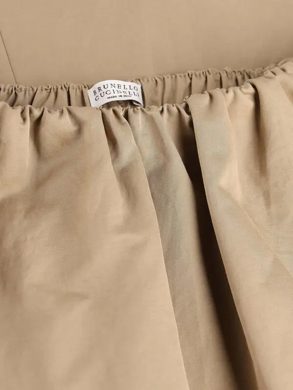 Brunello Cucinelli Elasticated Waist Skirt