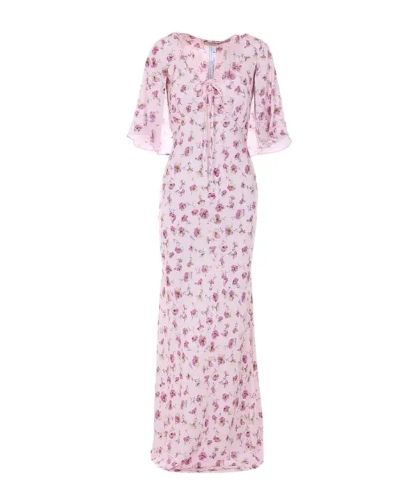 TWINSET Long Floral Print Dress - No