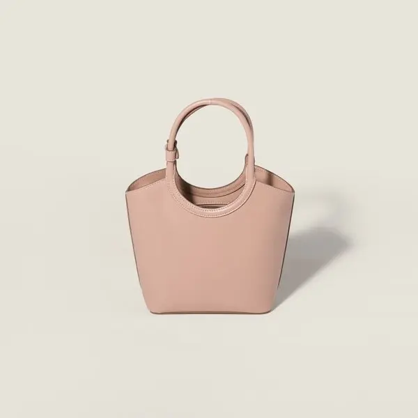 Miu Miu Ivy Logo Tote Bag - Nude