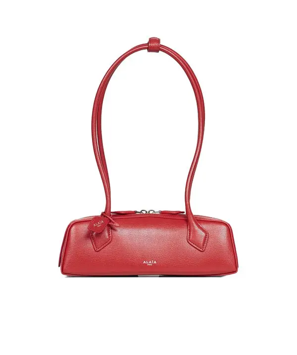 Alaïa Le Teckel Small Shoulder Bag - Orange