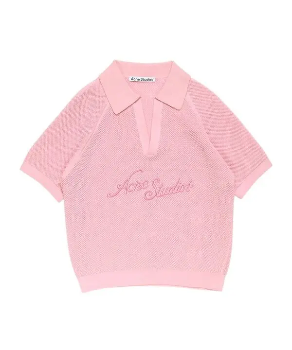 Acne Studios Embroidered V-neck Sweater