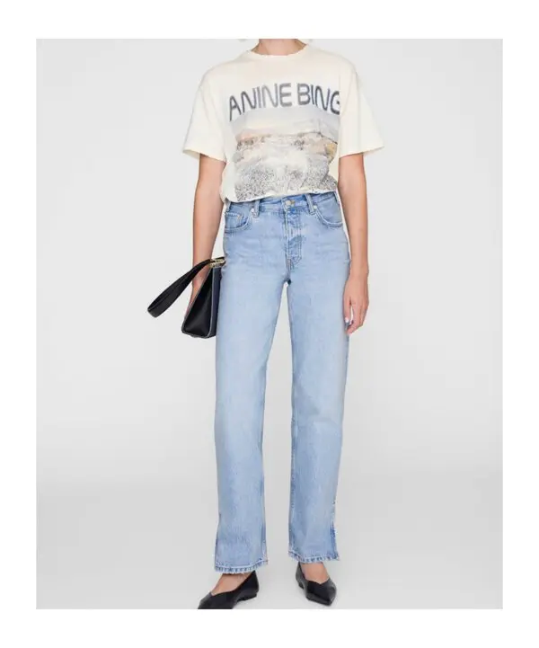 ANINE BING Wildflower Graphic T-shirt