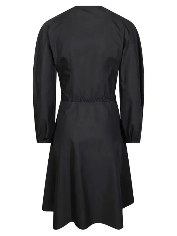 Moncler Logo Patch Zip Up Dress