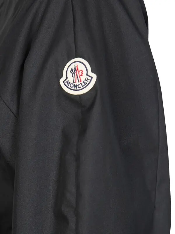 Moncler Logo Patch Zip Up Dress