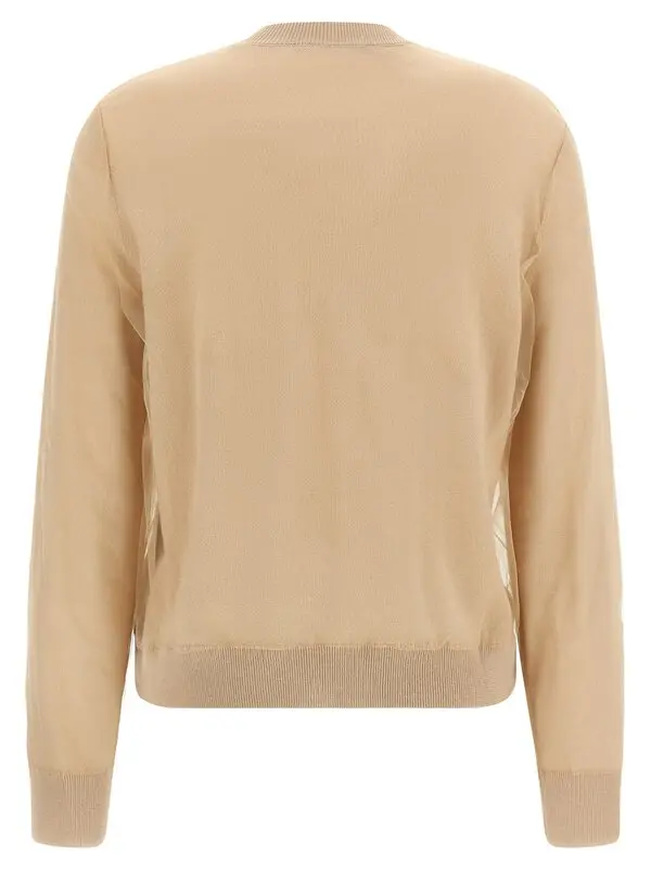 Fabiana Filippi Long-sleeved Crewneck Cardigan