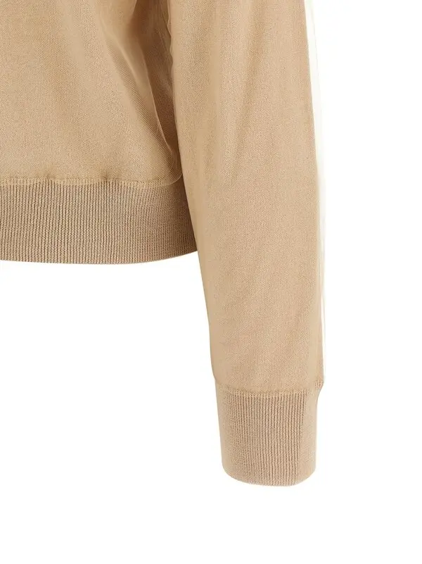 Fabiana Filippi Long-sleeved Crewneck Cardigan