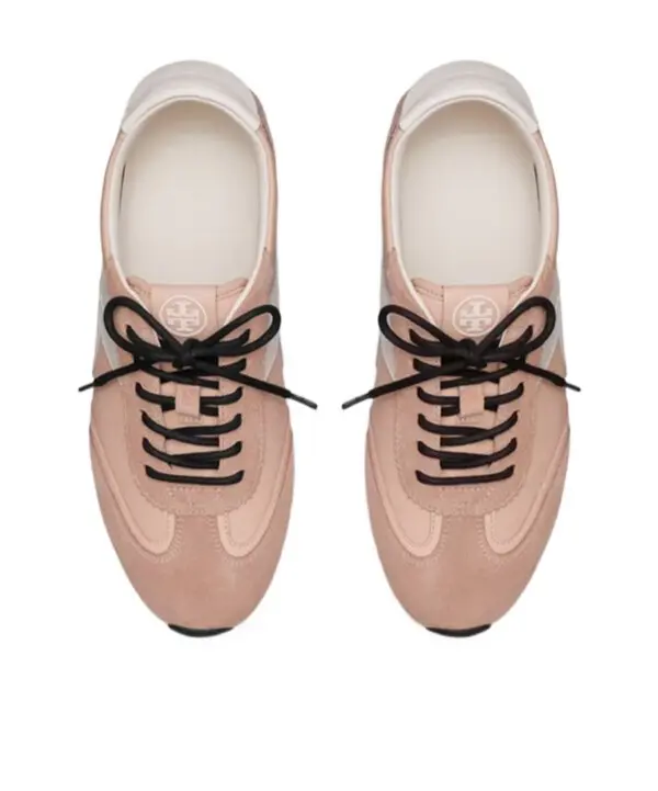 Tory Burch Retro Low-top Sneakers - Nude