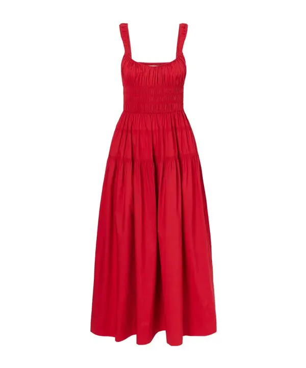 DÔEN Clover Dress In Organic Cotton Poplin