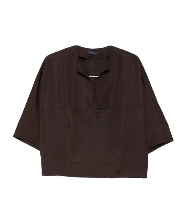Soeur V-neck Pullover Shirt